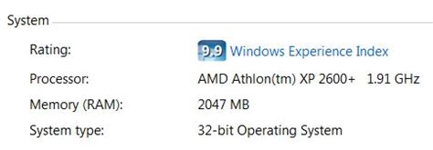 Modify And Cheat Windows Vista Experience Index Rating With SystemPoint Tech Journey