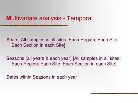 Ppt An Introduction To Multivariate Analysis Powerpoint Presentation Id 375555
