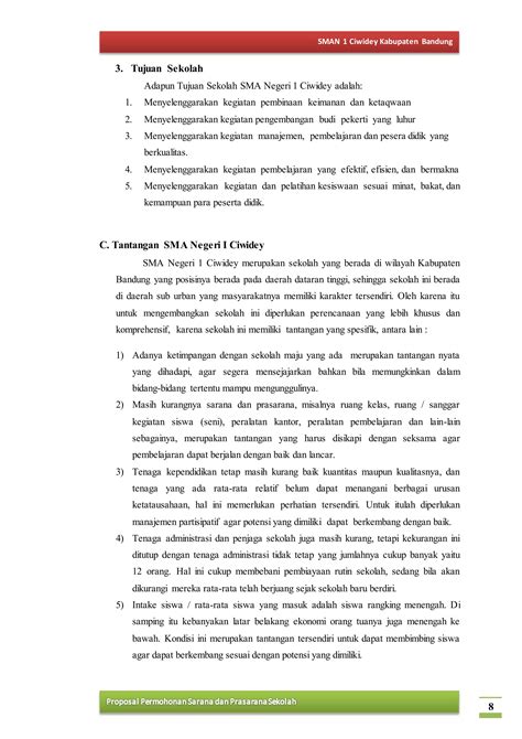 Proposal Pengajuan Pembangunan Ruang Kelas Baru Docx