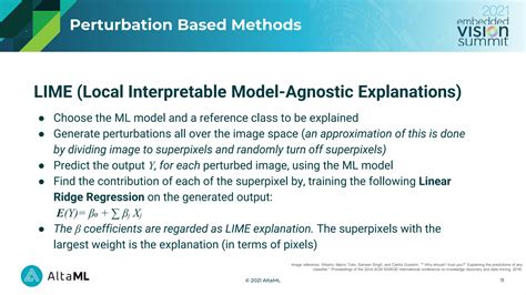 Explainability In Computer Vision A Machine Learning Engineers