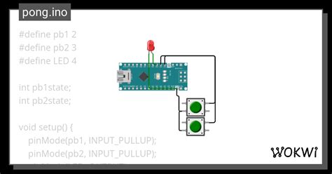 Pong Ino Copy Wokwi ESP STM Arduino Simulator