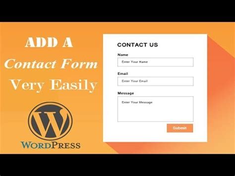 How To Add Contact Form 7 In Wordpress Website 2019 Bangla Tutorial