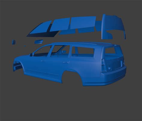 🏎️ Rc Body 2001 Stagea Nissan Mkii Mk5 110 3d Print Stl・ Stl File For