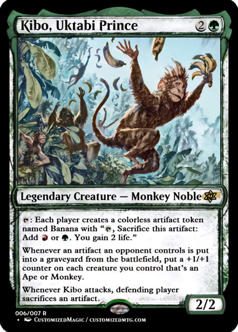 Kibo Uktabi Prince Magic The Gathering Proxy Cards