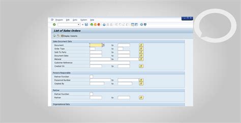 How To Create A Variant In Sap Hicron