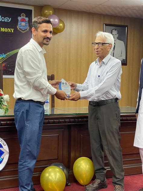 Mujahid Ali On Linkedin Got First Position In Poster Presentation