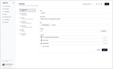 multiple pages single view no back button · issue 4429 · calcom
