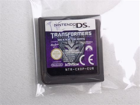 Like New Nintendo Ds 2ds 3ds Transformers Revenge Of The Fallen Decepticons Cartridge Only