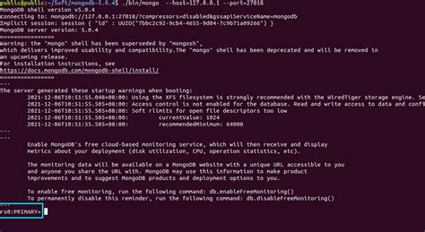 Mongodb 集群 主从复制（一主二从） 不安分的黑娃 博客园