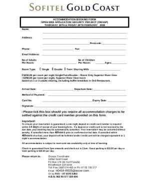 OWASP Foundation The Open Source Foundation For Doc Template PdfFiller