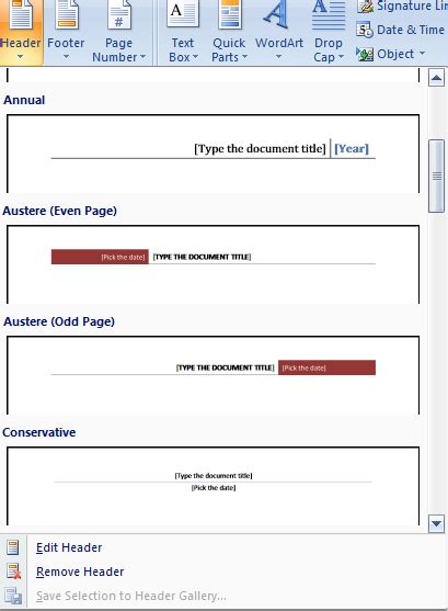 Difference Between Header And Footer Purpose How To Set Edit