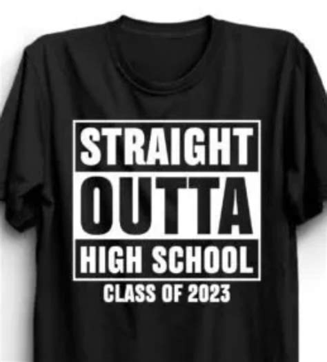 Straight Outta High School Custom Year Tsawwassen Locals
