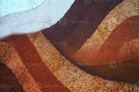 Form Of Soil Layers Its Colour And Textures Texture Layers Of Earth Surface For Background