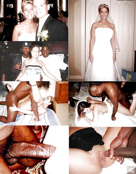 White Brides Go Black Porn Pic