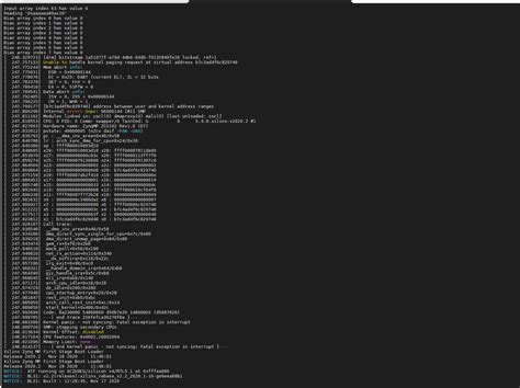 Kernel Panic Unable To Handle Kernel Paging Request At Virtual Address · Issue 171 · Xilinx