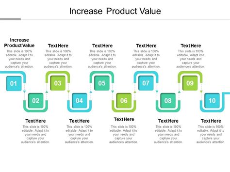 Increase Product Value Ppt PowerPoint Presentation Inspiration Brochure Cpb