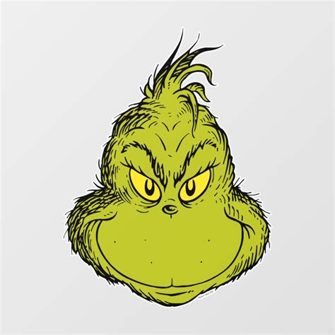 Classic Grinch Wall Decal Zazzle Grinch Images Grinch Grinch