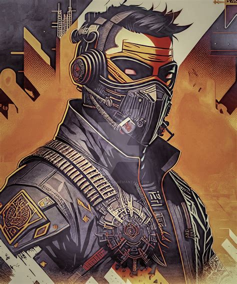 Ninja Japan Tech Assassin Warrior Shadowy Japanese By Sytacdesign On