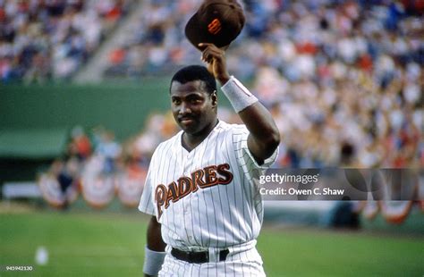 Tony Gwynn Of The San Diego Padres Tips His Hat To The Crowd At Jack