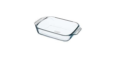 Pyrex Glass 22l Rectangle Roaster 31x20 10090207 O