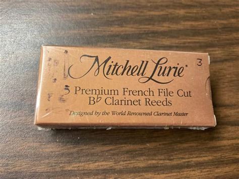 Clarinet Reeds Nos Mitchell Lurie By Rico 3 Strength Box Of Reverb