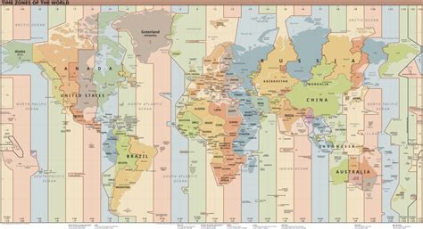 Fileworld Time Zones Mapsvg Wikipedia