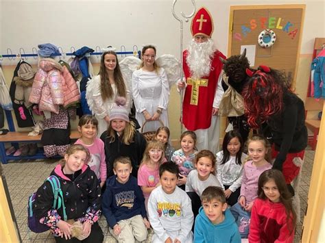 Mikuláš čerti A Andělé Základní škola Česká Lípa 28 října 2733