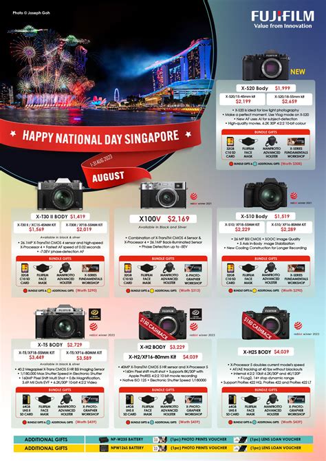 Fujifilm X Series Aug Promotion 1 31 Aug 2023 News Fujifilm X