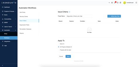 Review Your Hardcoded Secrets In Konduktos Appsec Platform