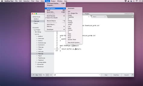 Setting Up Sublime Text To Build Your Project Sticky Bits Powered