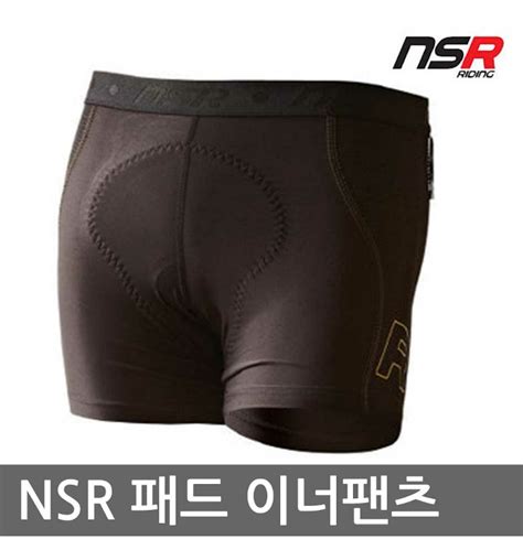 Nsr 라이딩업 이너팬츠 자전거바지 패드 속바지 하의 티몬