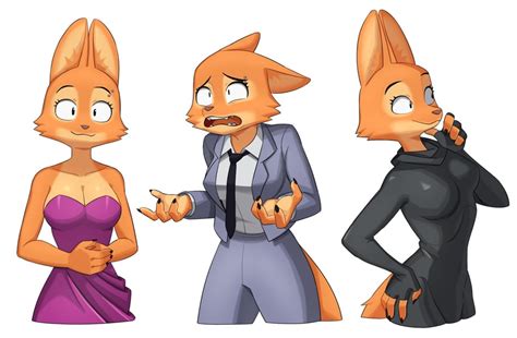 Diane Foxington The Bad Guys Drawn By Flowers Imh Danbooru