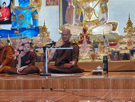 บรรยากา หลวงพ่อมานพ พุทธครุโต สถานธรรมพุทธครุการามตาดเค็ง