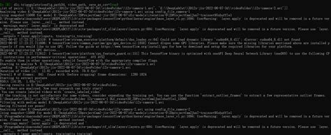 3d Deeplabcut Does Not Give Out Csv File，and Does Not Generate 3d