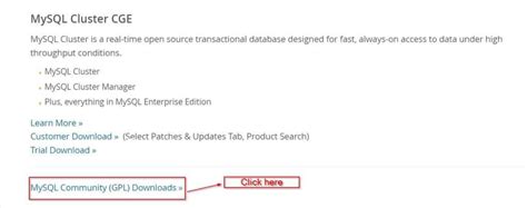how to install mysql on windows