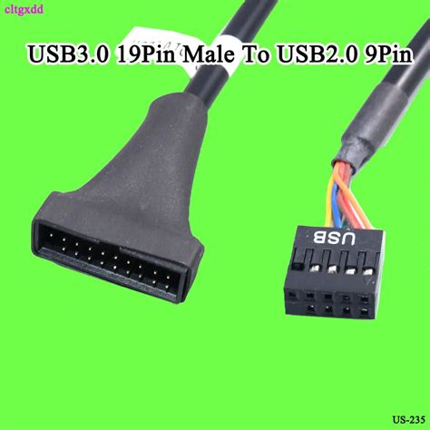 Usb30 에서 Usb20 수 Usb20 암 컴퓨터 메인보드 Usb30 연결 Usb20 20p Usb3 수 변환 9p Usb2커넥터 Aliexpress