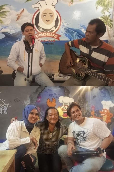 Media Budaya Indonesia Firman Alfharez Diberikan Kesempatan Tampil Dicafe Milik Lisda Oktavia