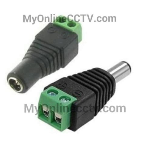 Jual Jack Dc Connector Male Female Cctv Jakarta Barat Globevision Cctv Tokopedia