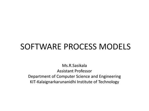 Iterative Enhancement Model Ppt