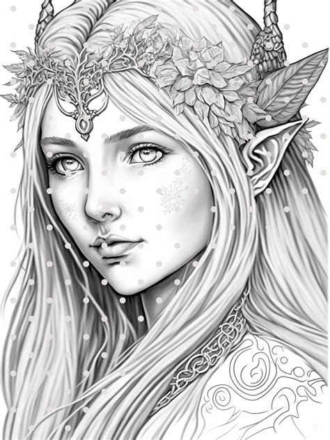 Warrior Fairy Coloring Pages