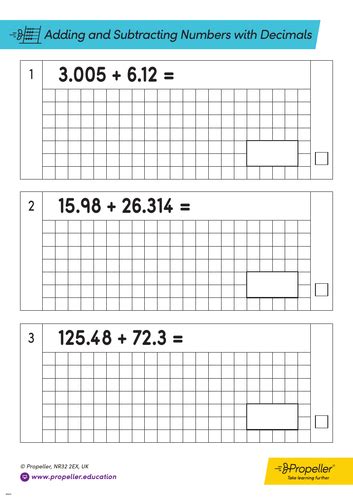 Ks2 Sats Practice For Adding Subtracting Decimals Teaching Resources