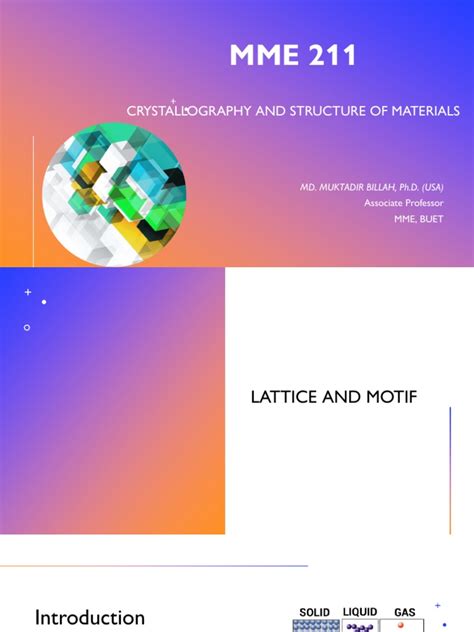 Crystallography Notes Pdf Crystal Structure Crystal