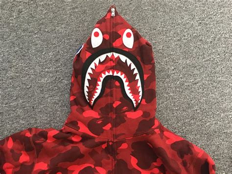 Red Bape Shark Logo Logodix