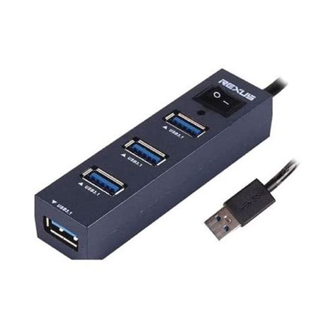 Usb Hub Rexus Rxh 327 V 31 4p Onoff Kjs 777