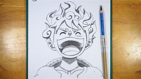 Drawing Tutorial How To Draw Luffy Gear 5 Laughing Easy Anime