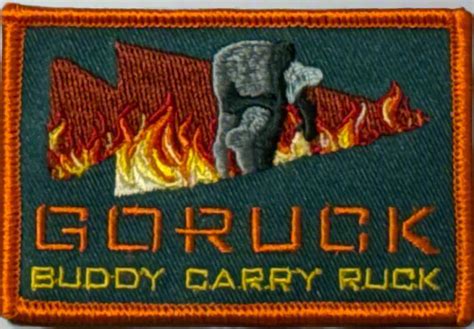Goruck Patch Buddy Carry Suburban