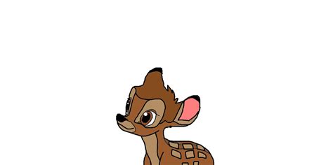 Bambi Base 6 With Colour By Flyingfoxandbambi On Deviantart