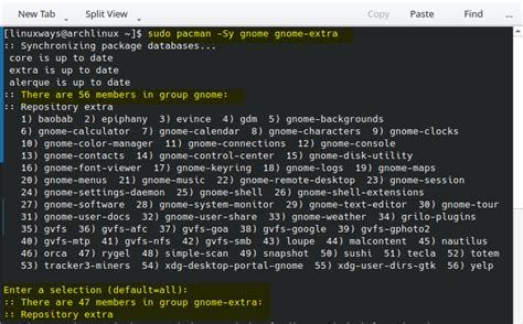 How To Install Gnome On Arch Linux Linuxways