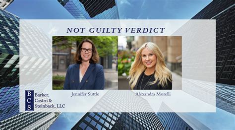 Bcs Attorneys Jennifer Suttle And Alexandra Morelli Secure A Not Guilty