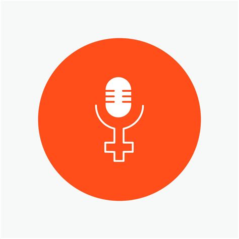 Microphone Record White Glyph Icon 17976983 Vector Art At Vecteezy